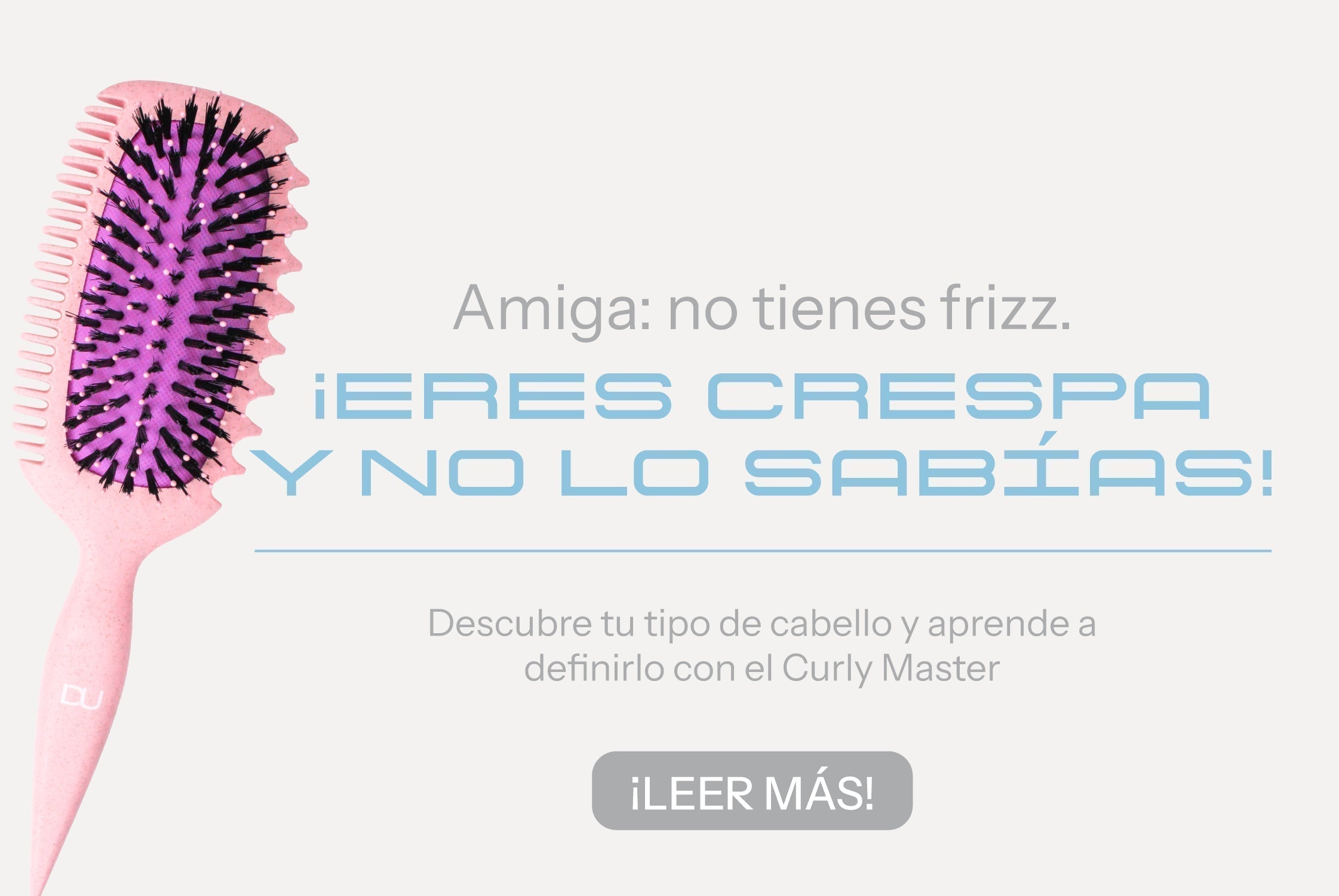 Amiga: no tienes frizz, ¡eres crespa y no lo sabes! Descubre tu tipo d ...